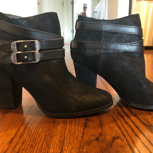 Reba | Shoes | Reba Zania Black Leather Boots | Poshmark